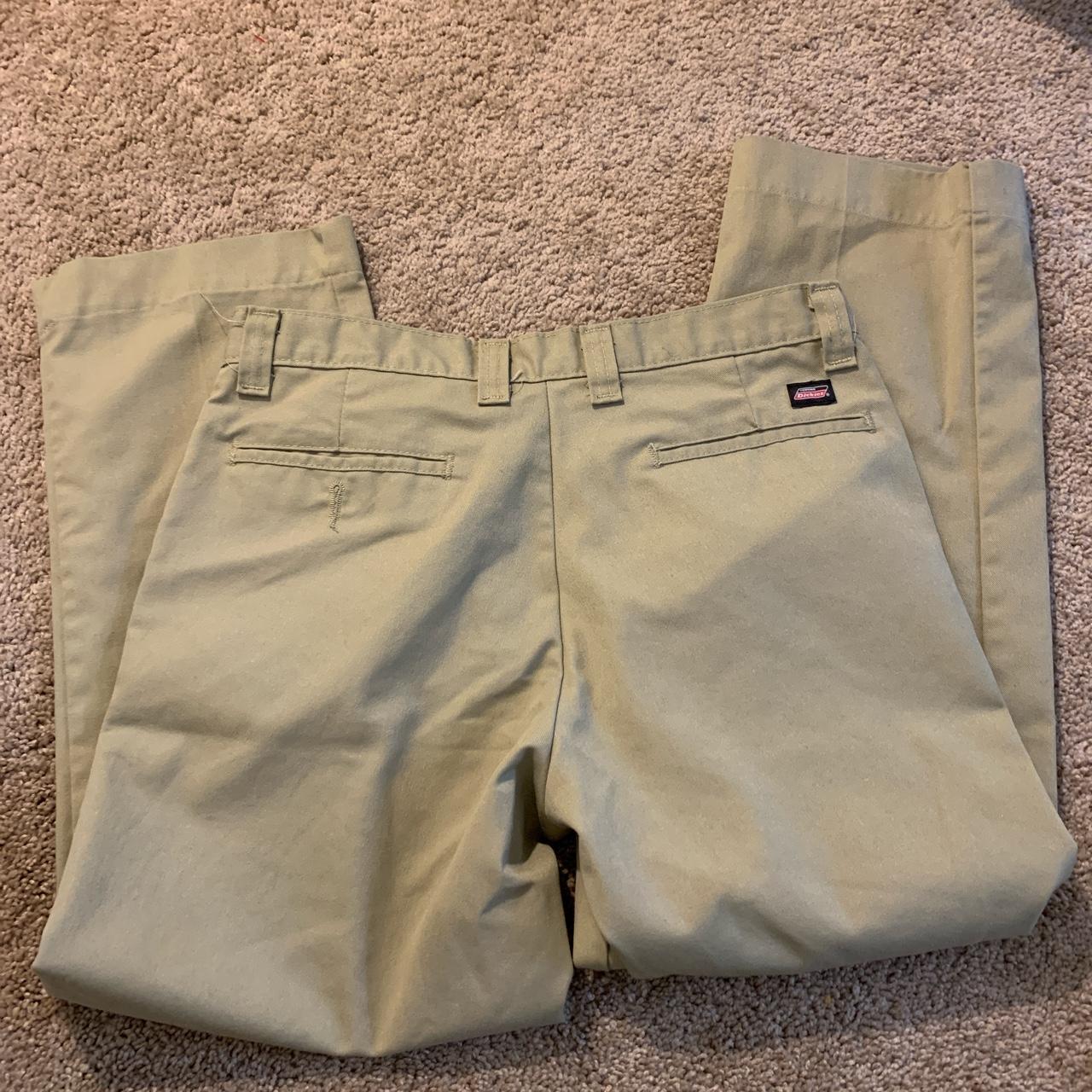 Dickies Men's Khaki Trousers | Depop