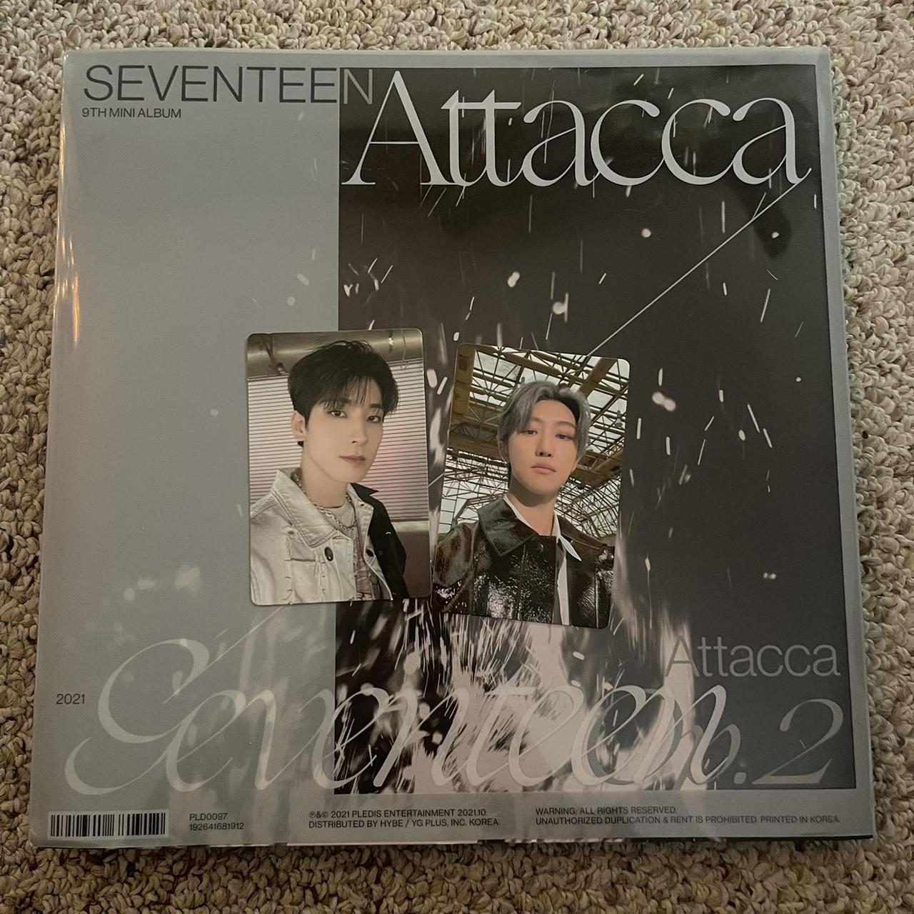 Seventeen Attacca album cd never played, all pcs and... - Depop