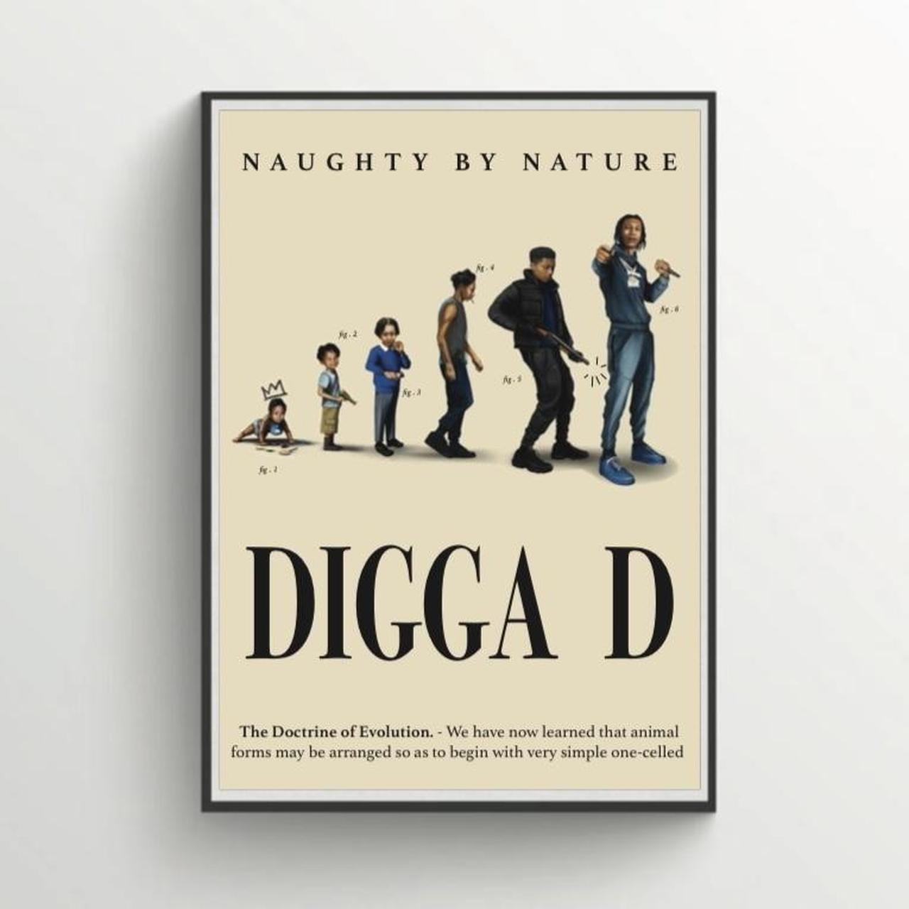 DIGGA D Poster - Digga D rap poster - High quality... - Depop