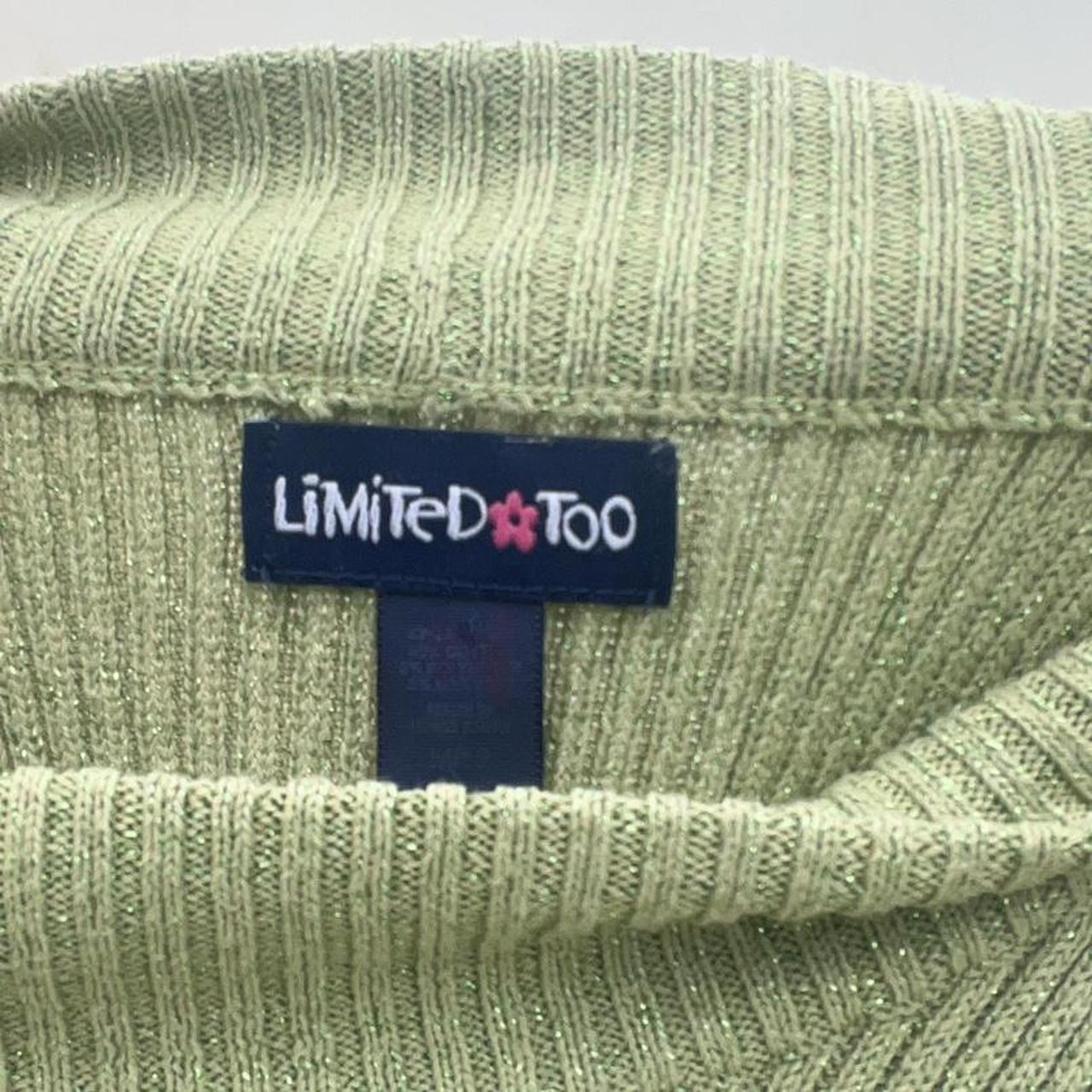 Glittery limited too turtleneck, short sleeve... - Depop