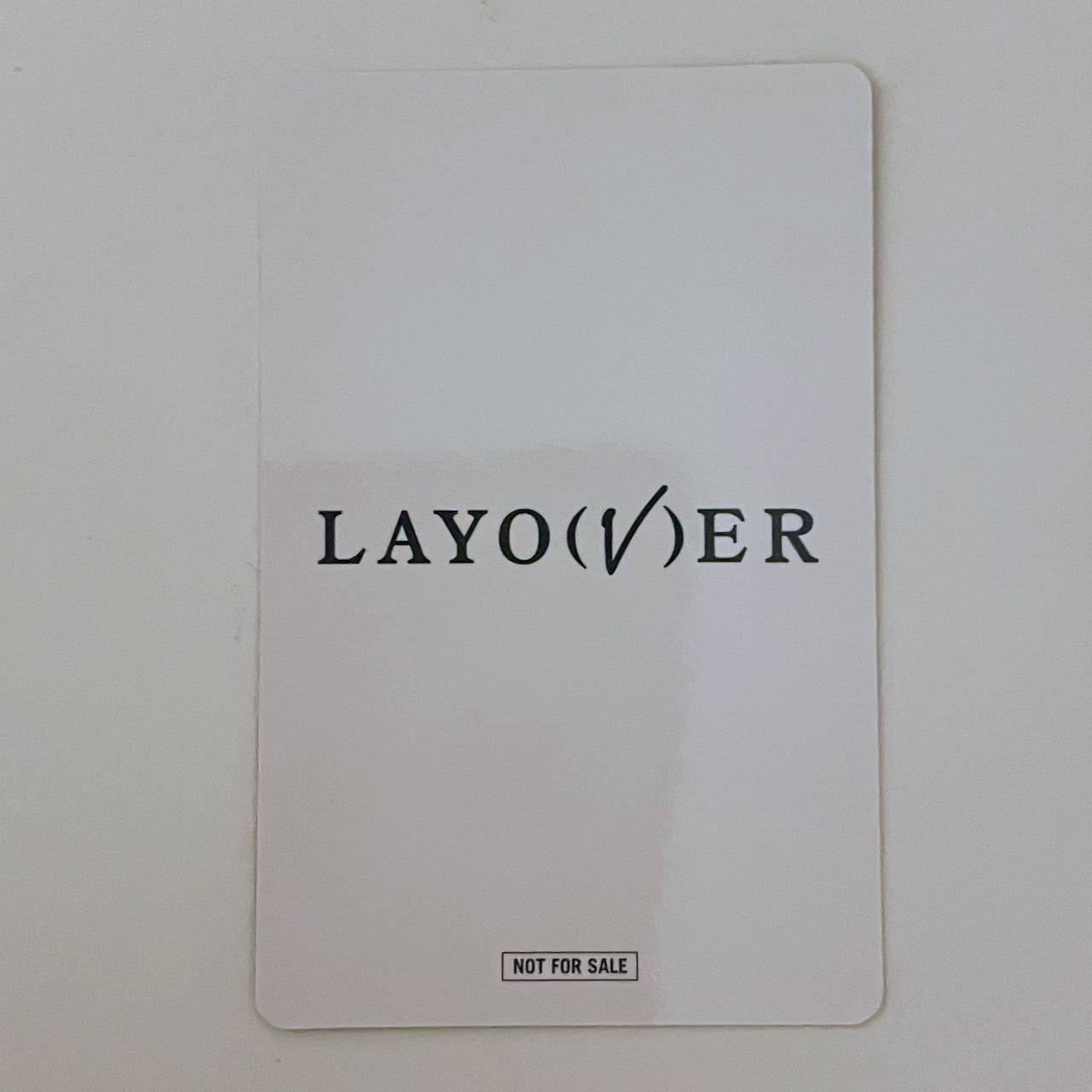 BTS V - layover UMS lucky draw photocard - instant... - Depop