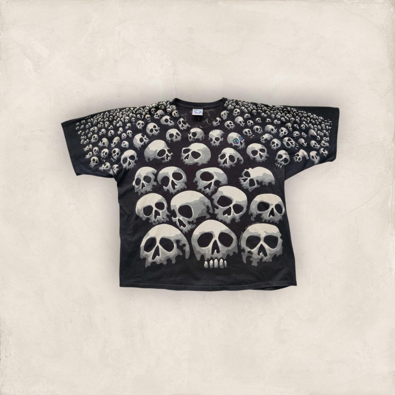 Vintage 90s Liquid Blue Chris Pinkerton AOP ... | Depop