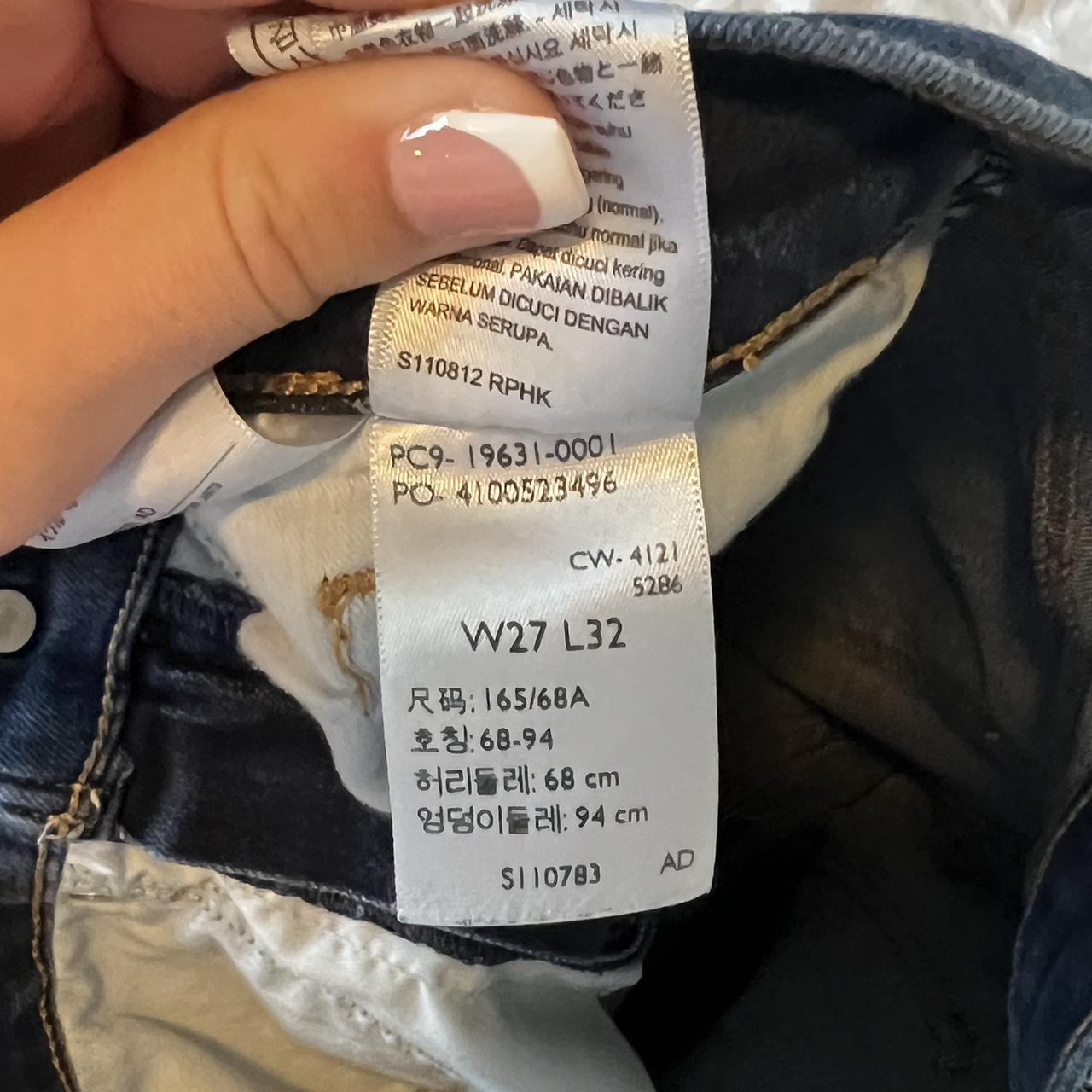 Levi-Strauss Straight Jeans - loved, no noticeable... - Depop