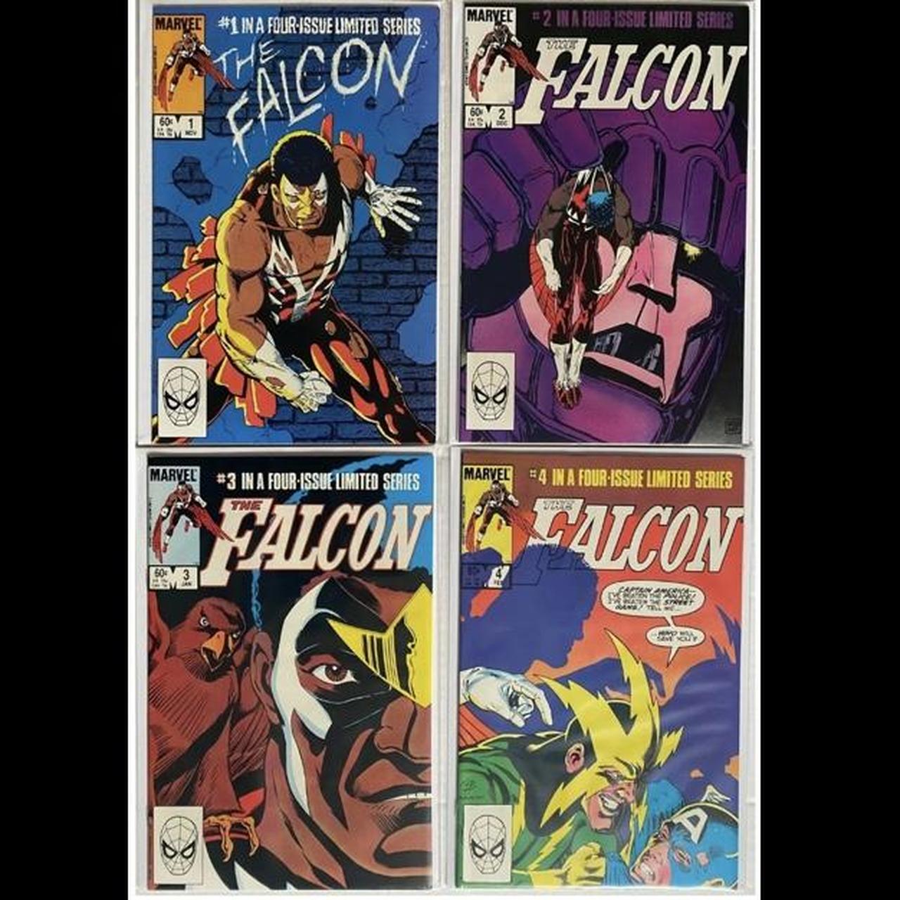 Marvel comics Falcon issue 1-4 1983 Complete set... - Depop