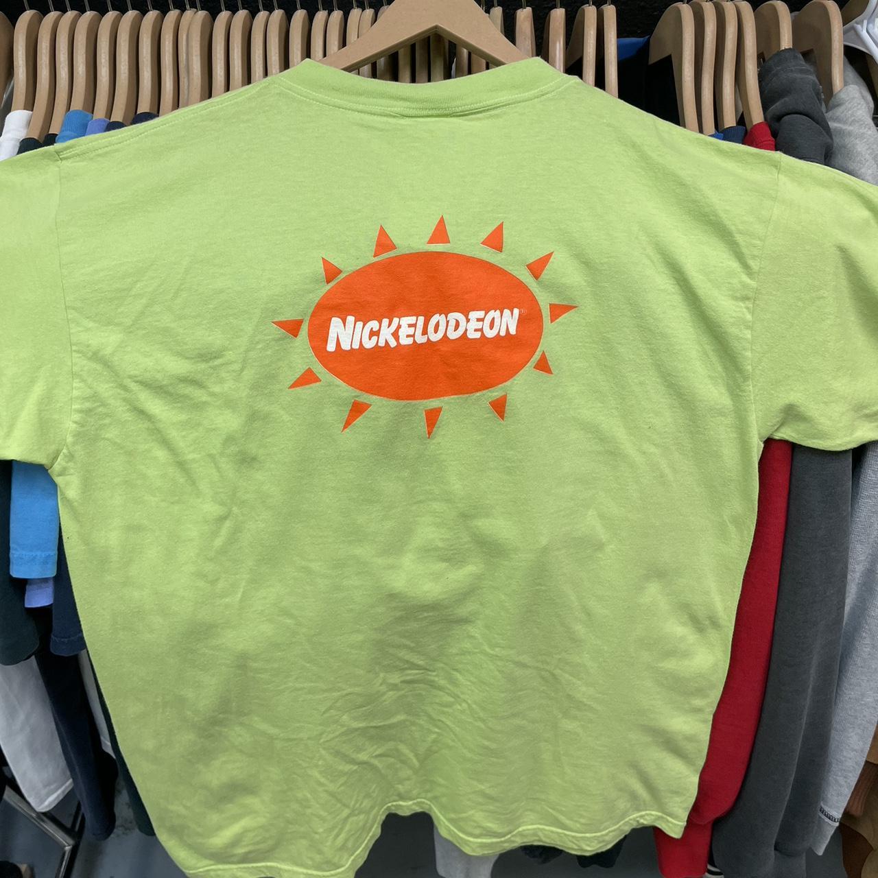 Vintage Nickelodeon u pick nick 1996 shirt. 23.5x30.5 - Depop