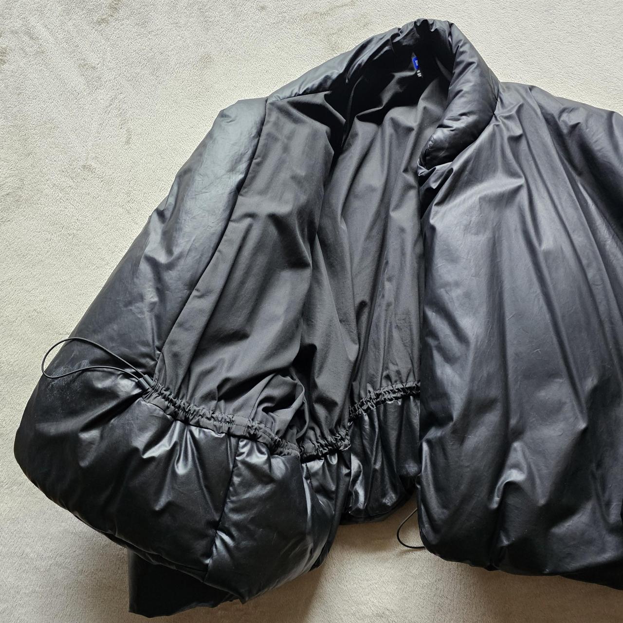 YZY GAP Puffer Jacket in Diesel Black Staple piece... - Depop