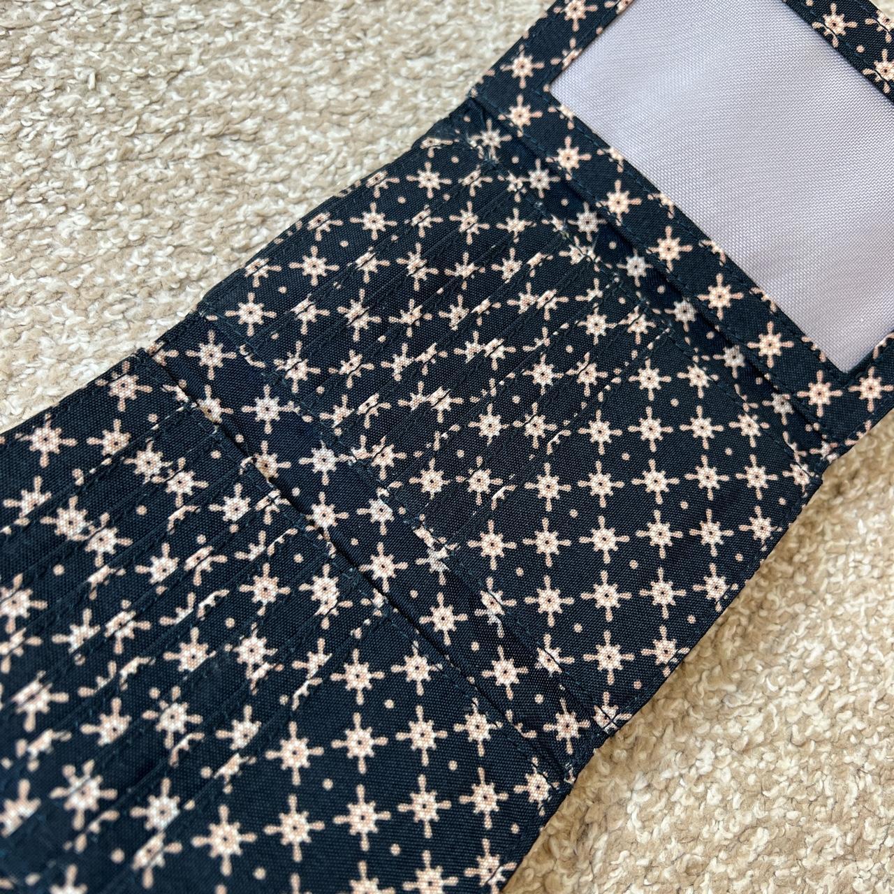 Kipling Navy with Pattern Purse. Like new. Multiple... - Depop