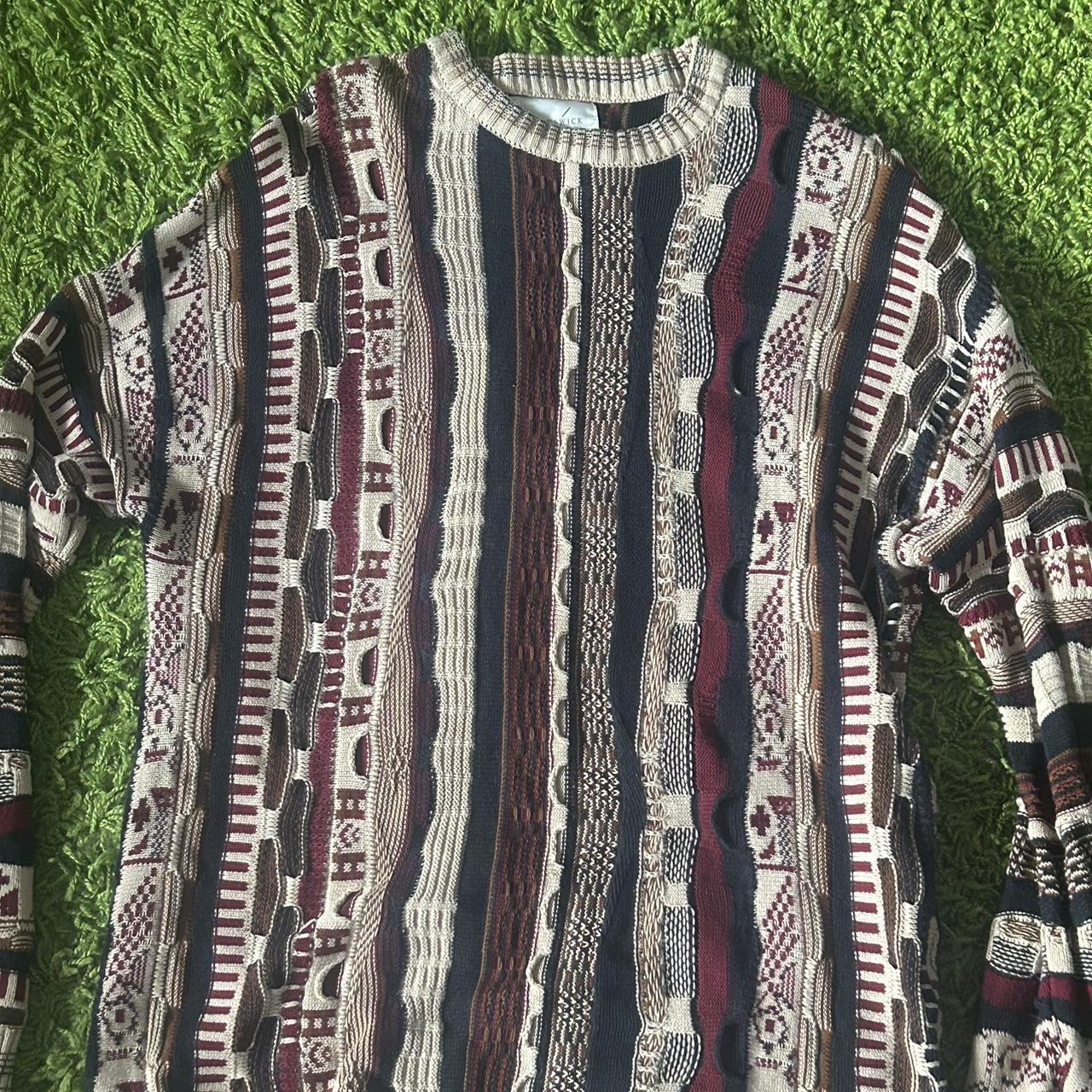 super cozy 90s style coogi inspired sweater! perfect... - Depop