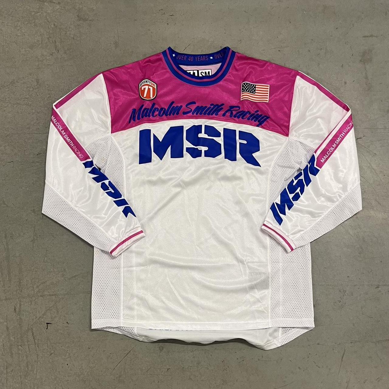 Vintage Y2K, MSR motocross long sleeve jersey.... | Depop