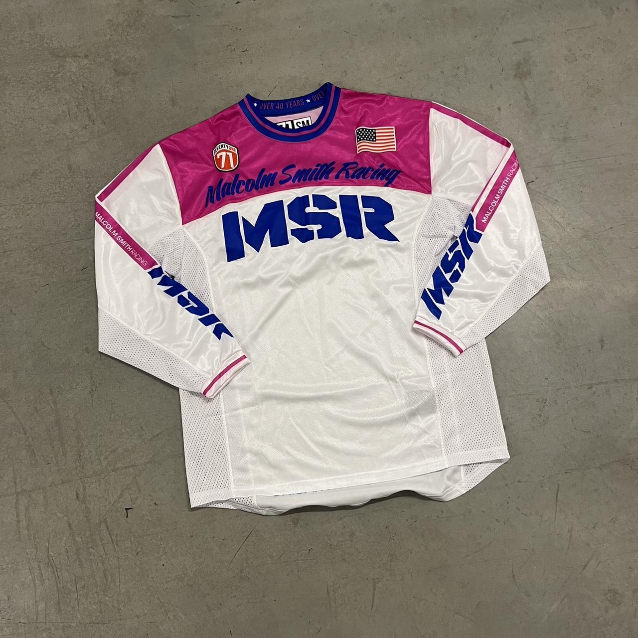 Vintage Y2K, MSR motocross long sleeve jersey.... | Depop