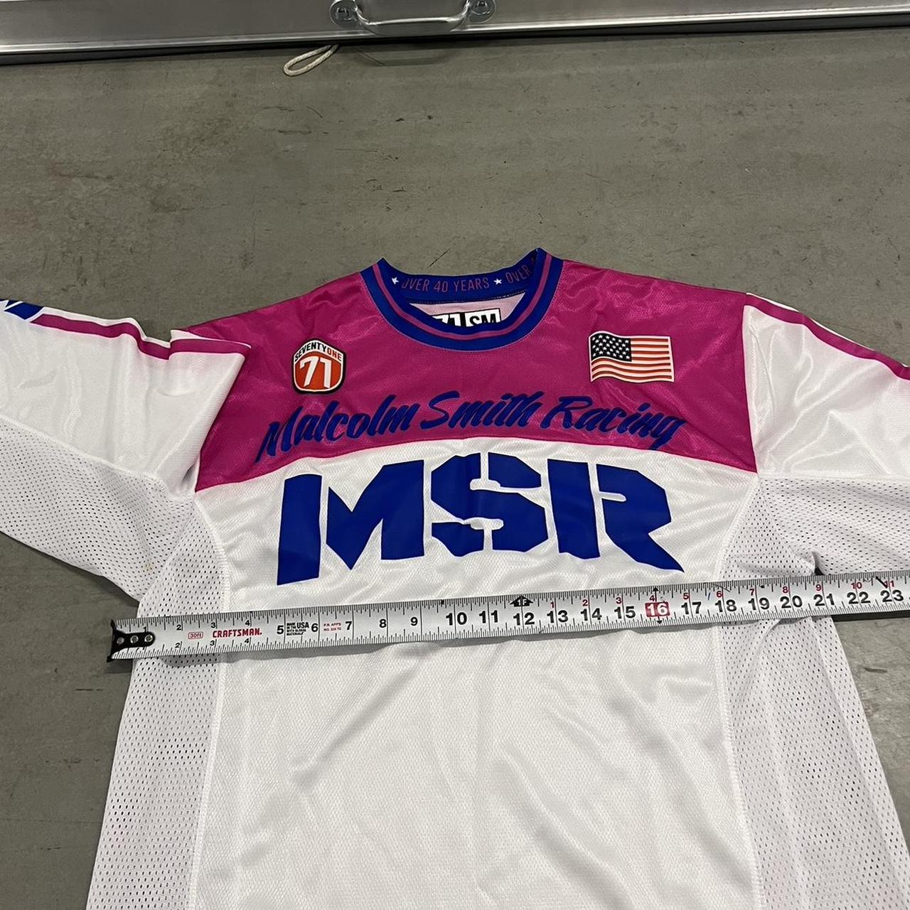 Vintage Y2K, MSR motocross long sleeve jersey.... | Depop