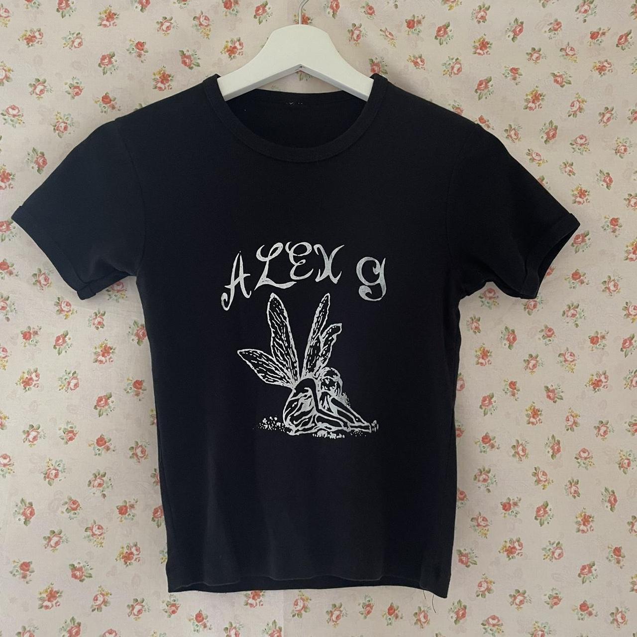 Alex g black tee ☆ from lizzybtq on ig ☆ no tag... - Depop