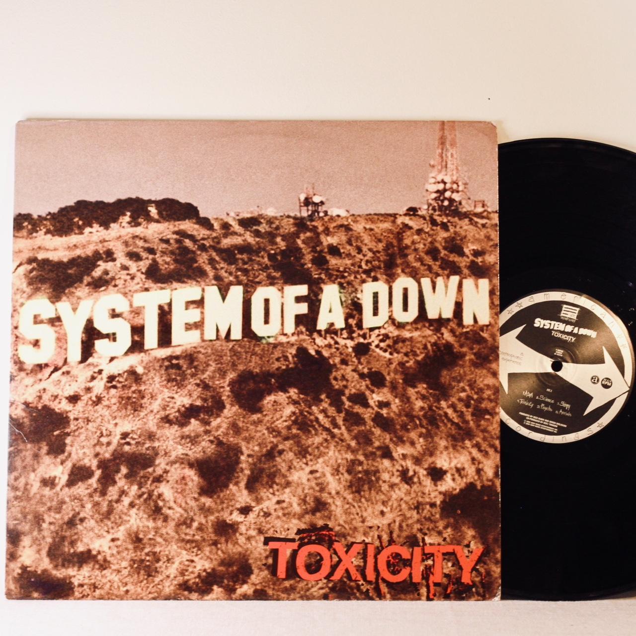 Vintage System Of A Down Original 2001 Toxicity US... - Depop