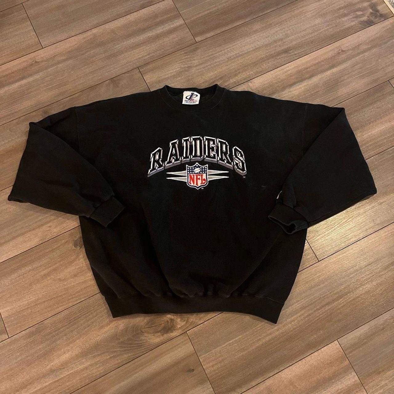 Vintage 90s Los Angeles Raiders Logo Athletic... - Depop