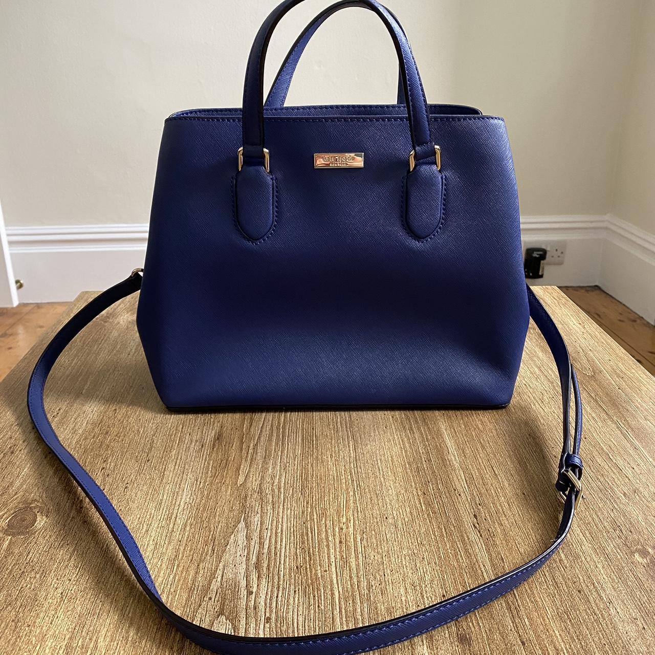 Kate spade blue handbag - Depop