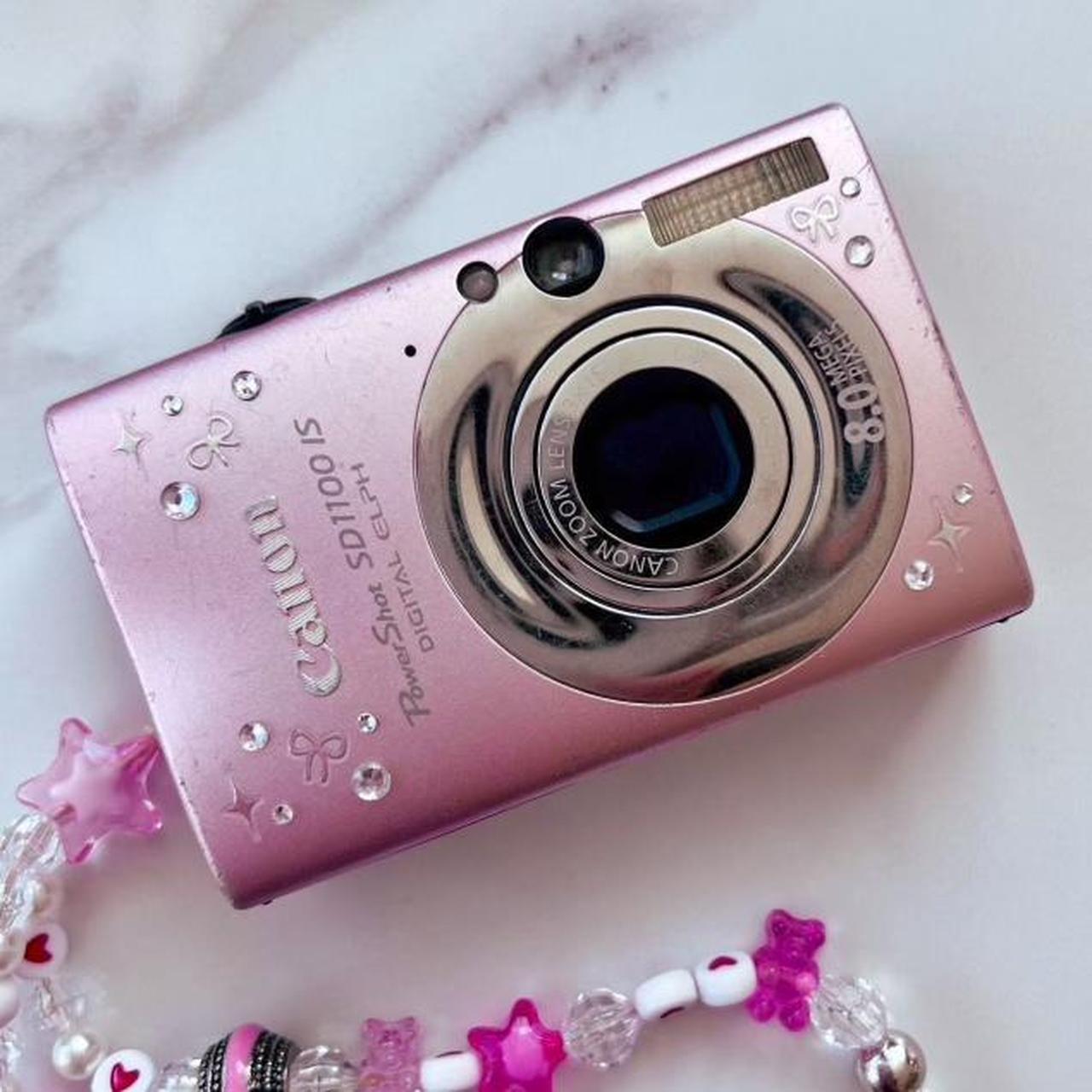 adorable lil very rare baby pink Canon Powershot... - Depop
