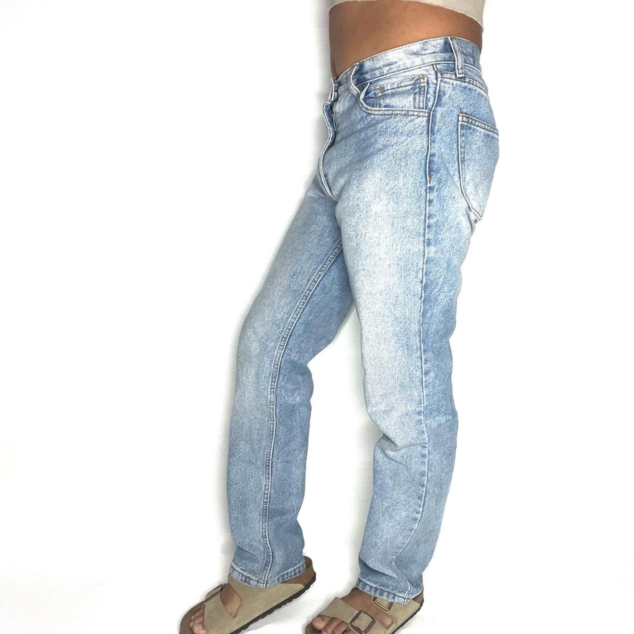 John Gault blue Addison straight jeans Size:... - Depop