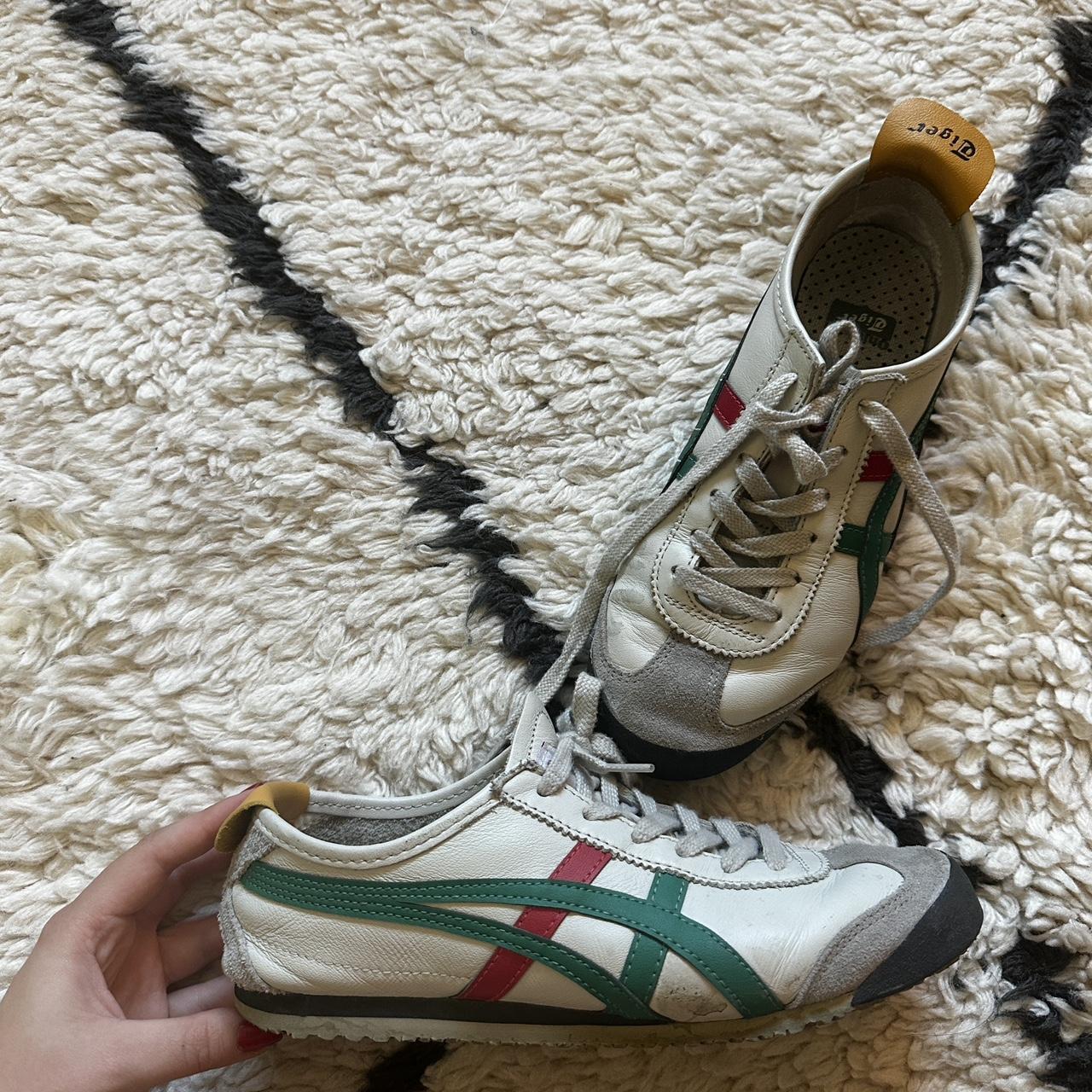 Onitsuka Tiger Mexico 66 Birch/Green colorway love... - Depop
