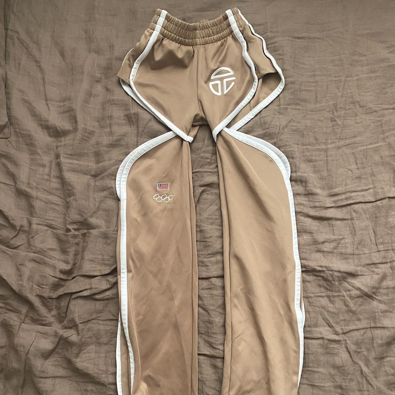 Telfar track pants with cutouts Size XS Only worn... - Depop