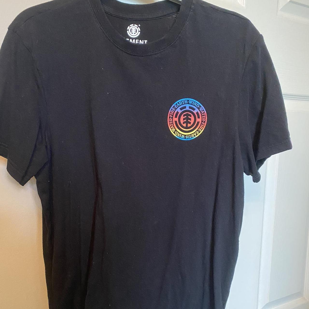 Element Men's Black T-shirt | Depop