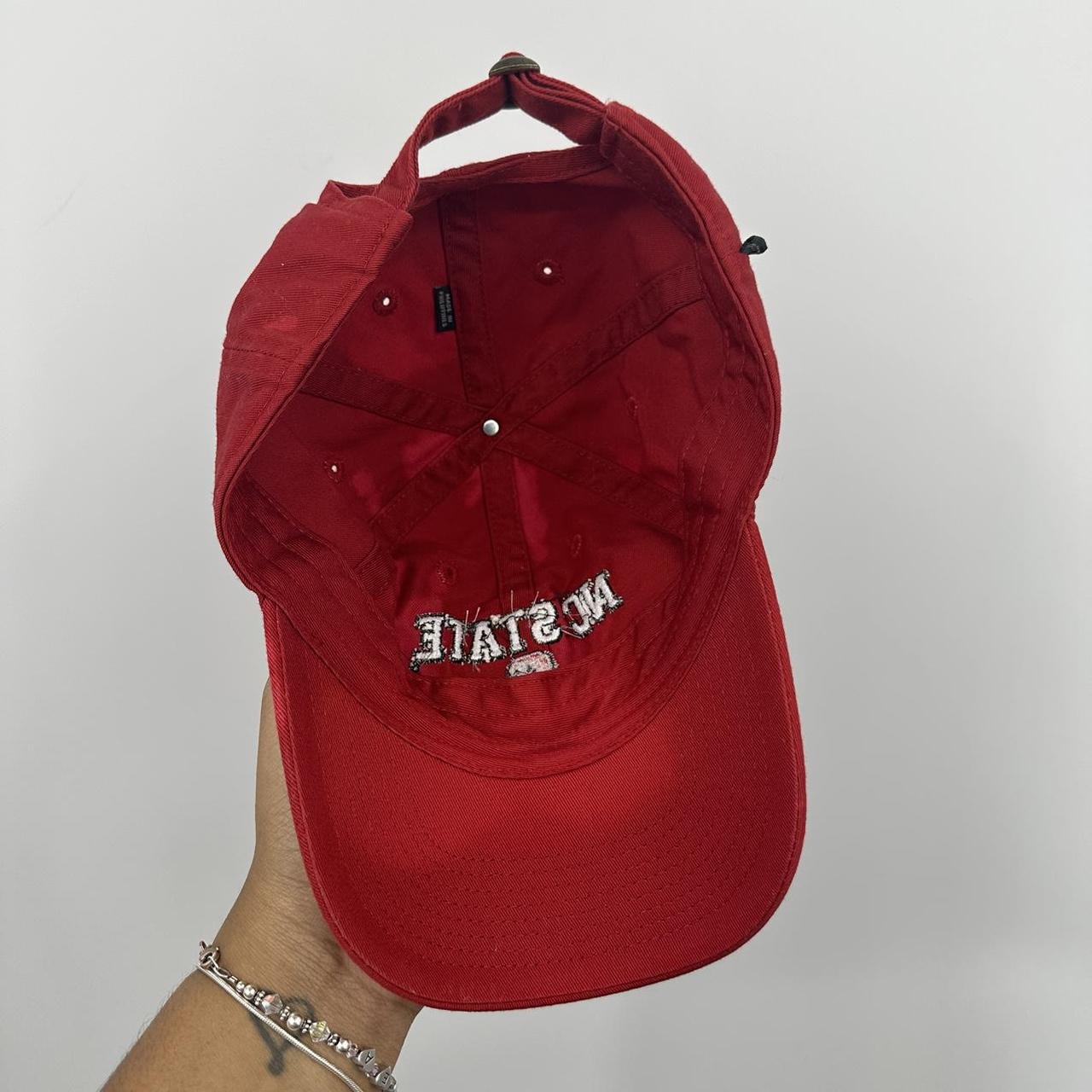 NC State Wolfpack Custom Bleach Splatter Dad Hat OS... | Depop