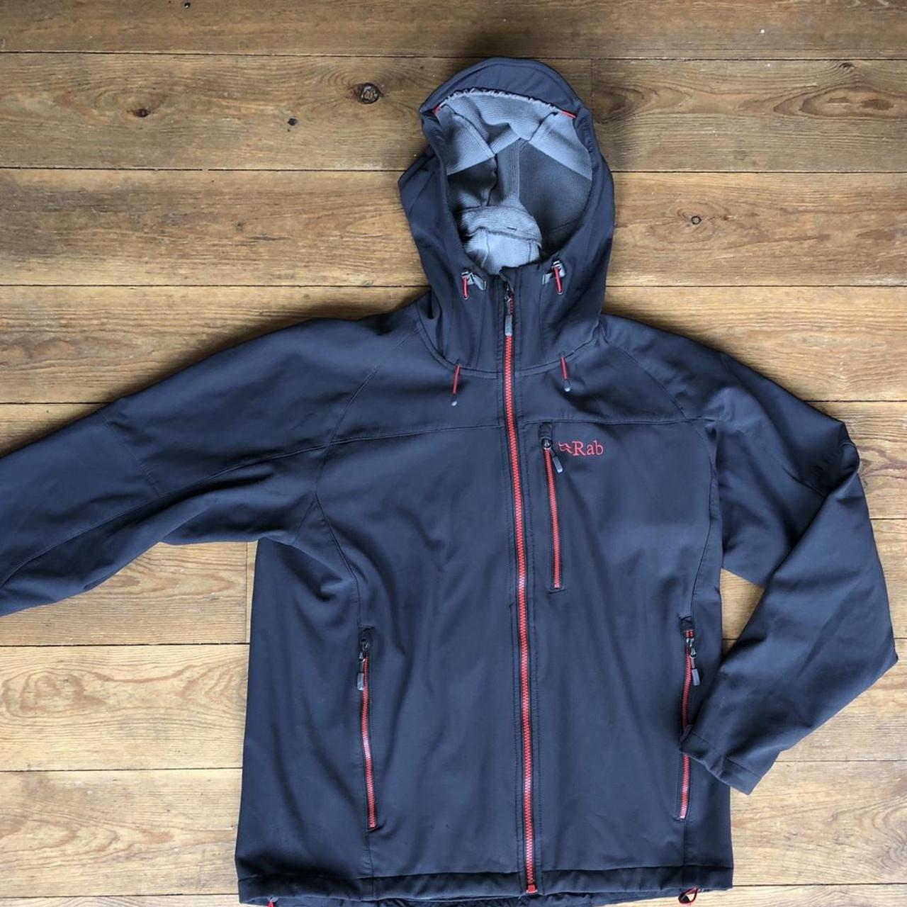 Rab Salvo jacket - midweight softshell fleece lined... - Depop