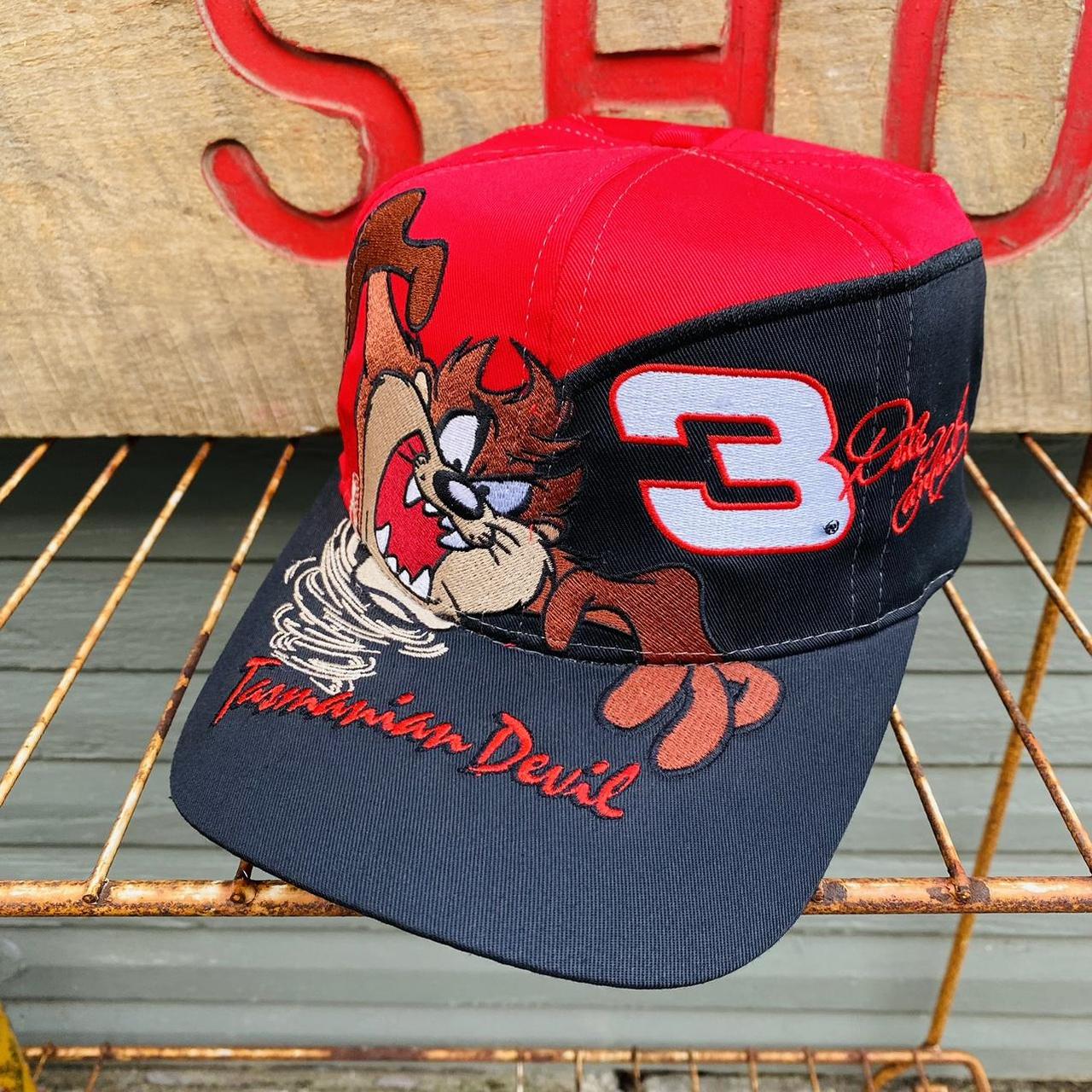 Chase Authentics Men's Red and Black Hat | Depop