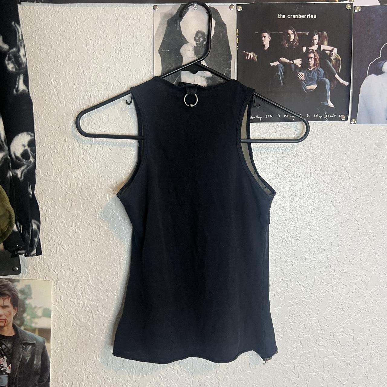 sick af lip service tank has holes all around as... - Depop