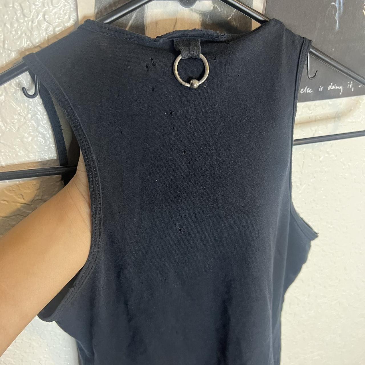 sick af lip service tank has holes all around as... - Depop
