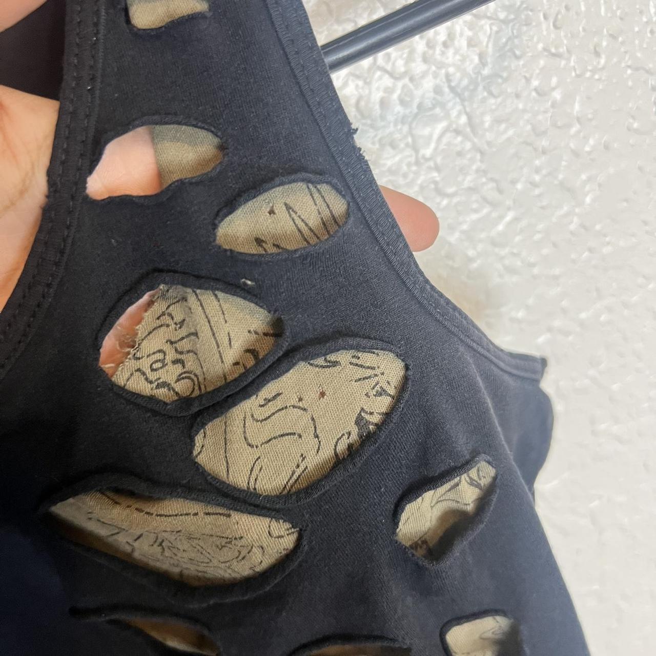 sick af lip service tank has holes all around as... - Depop