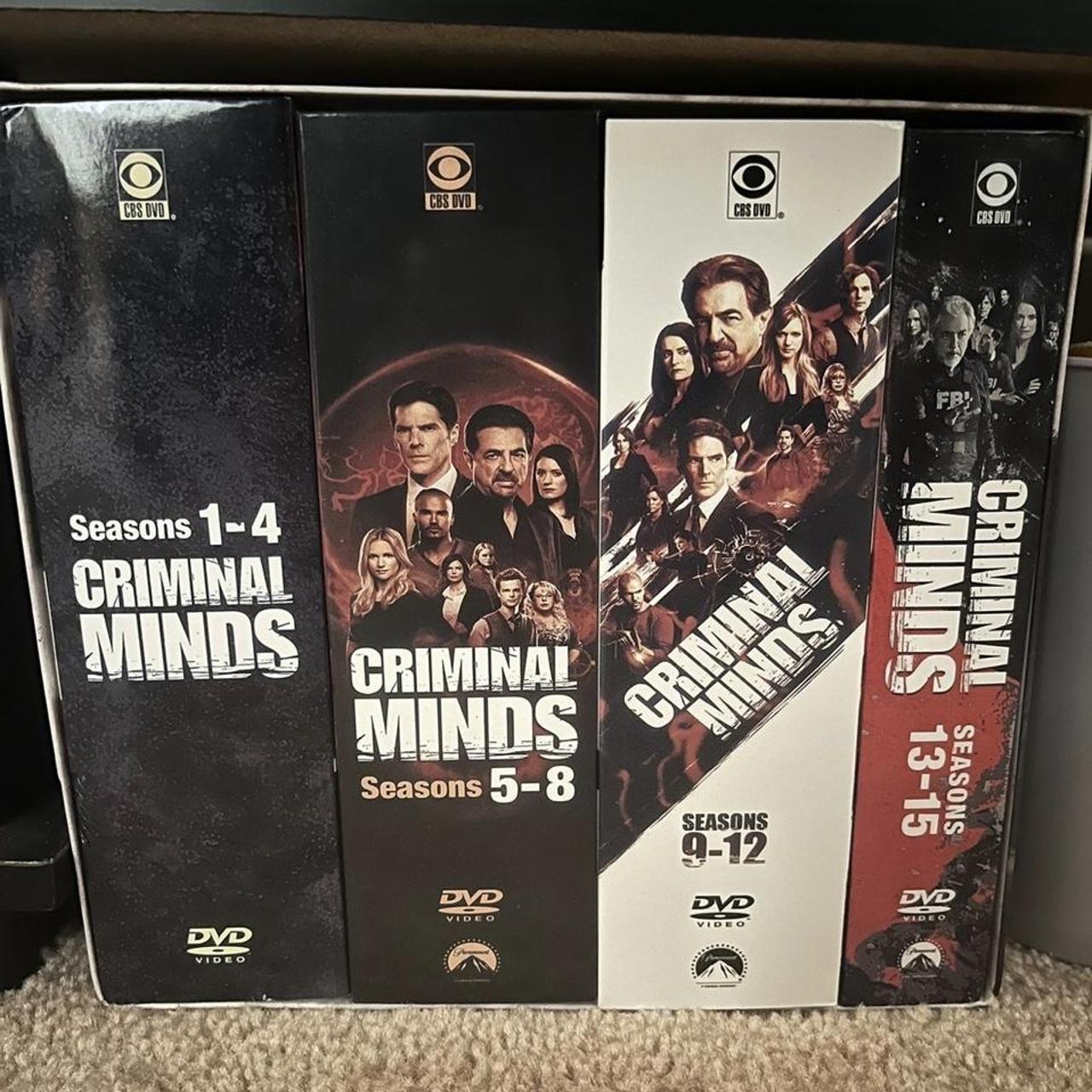 DVD box set of the Criminal Minds series, seasons... - Depop