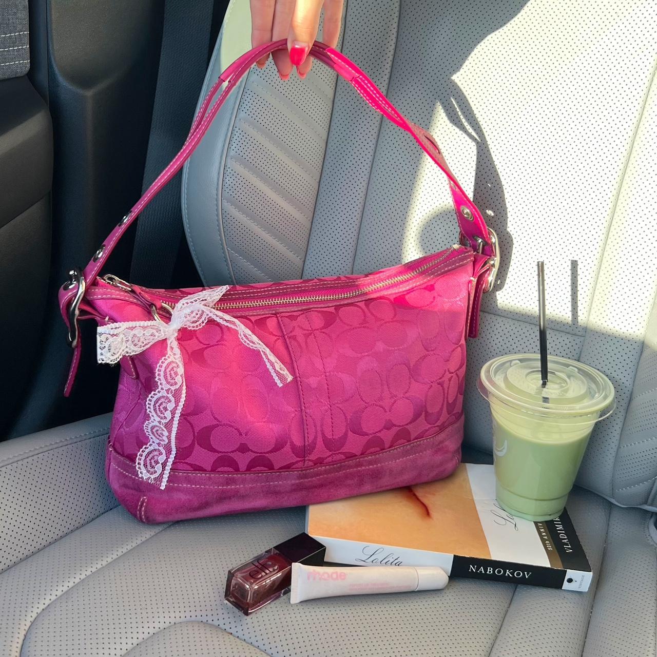 🎀💞VINTAGE PINK COACH PURSE💞🎀 - Vintage Early 2000s... - Depop