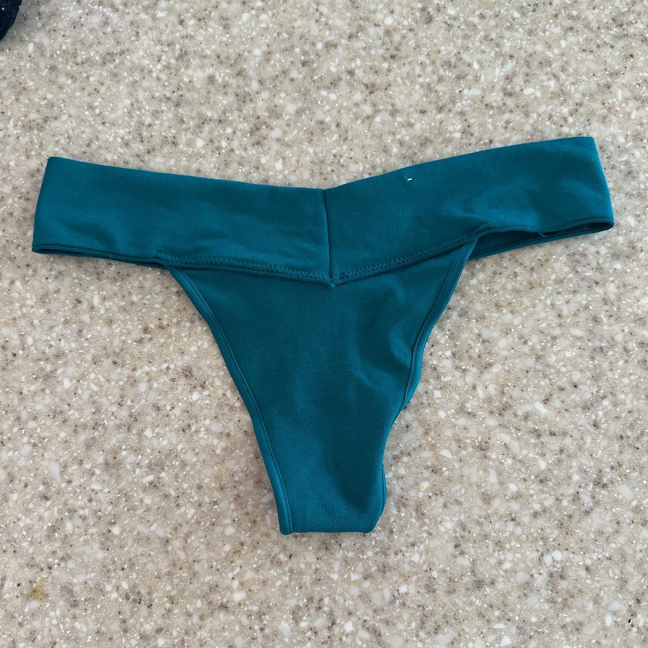 Used turquoise underwear In great condition - Depop