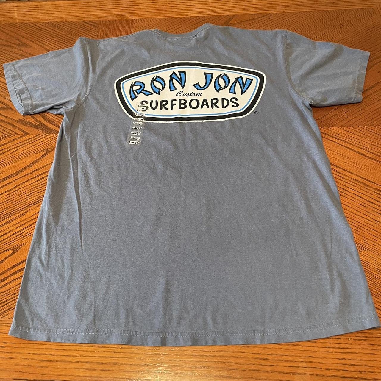 Ron Jon Surf Shop T Shirt Color: Blue Jean Size:... - Depop