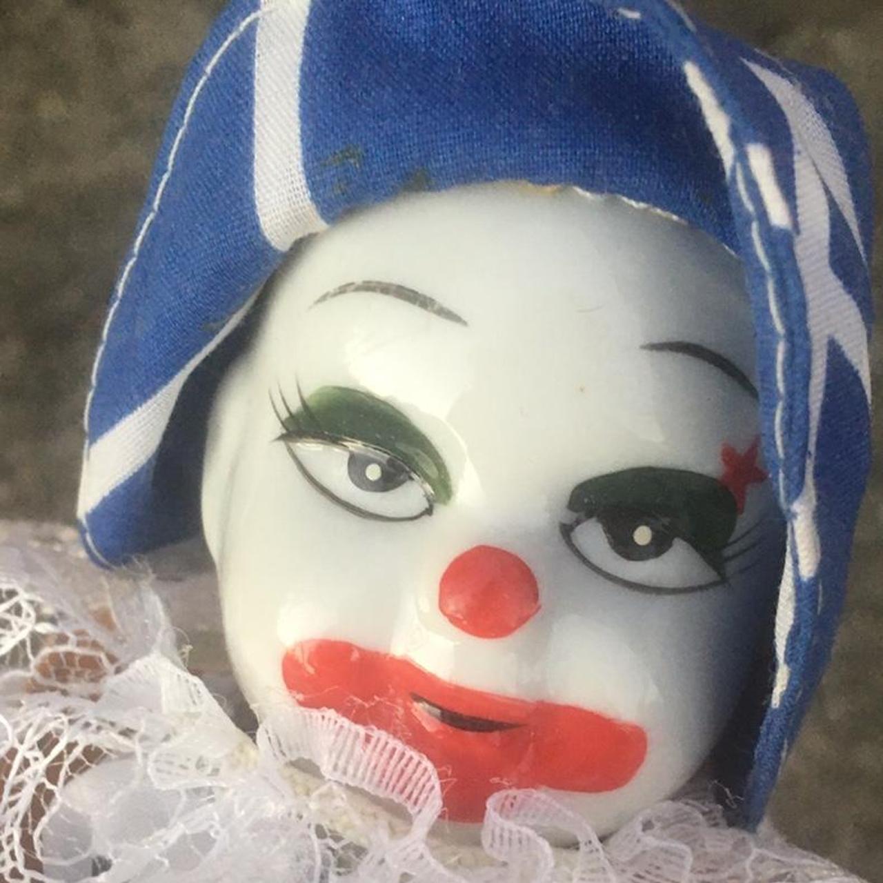 Vintage poseable wire hobo clown with the sweetest... - Depop