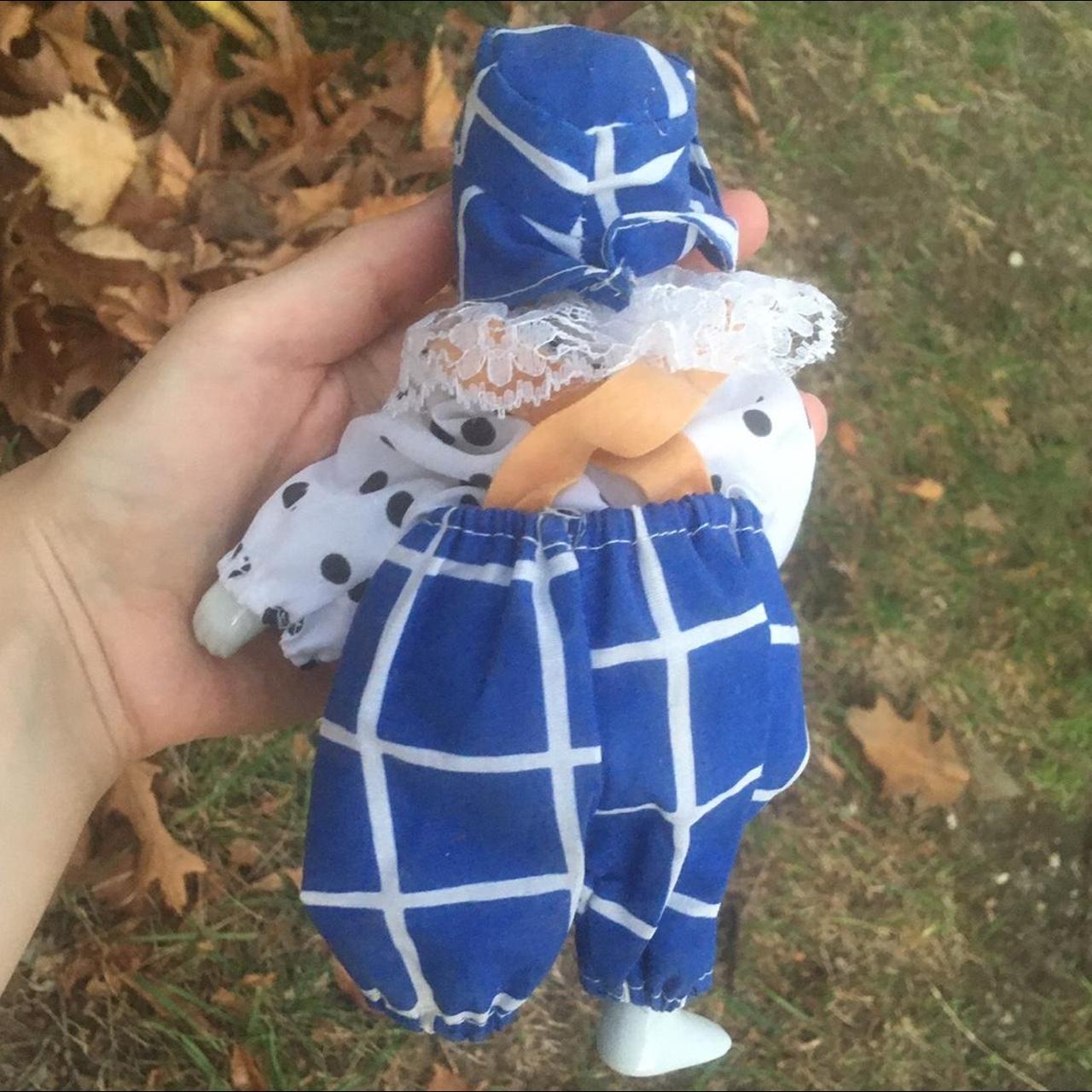 Vintage poseable wire hobo clown with the sweetest... - Depop