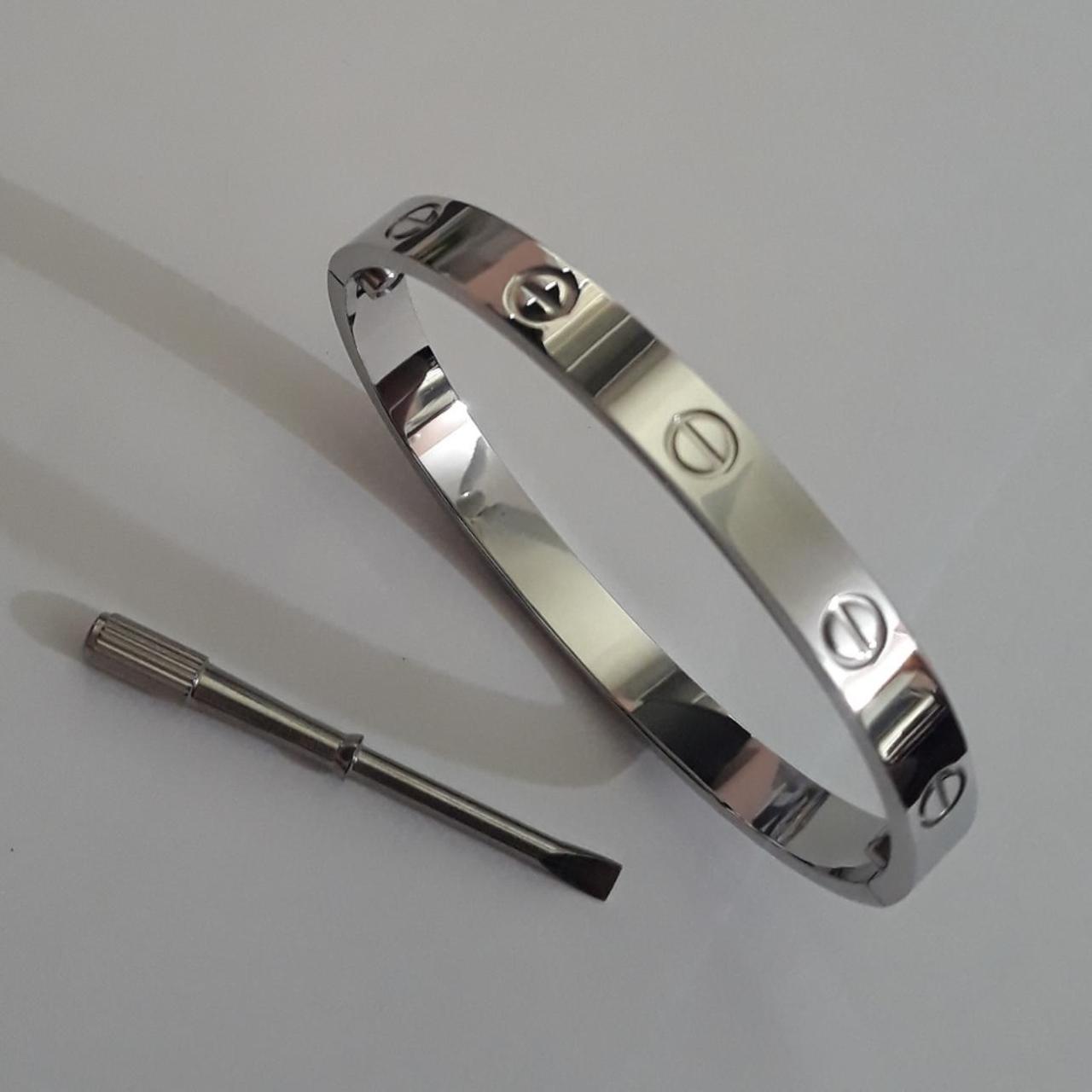 Cartier Women's Silver Jewellery | Depop