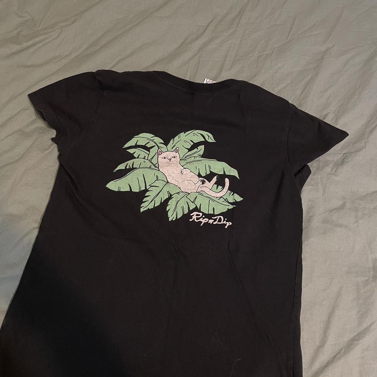 slim black ripndip shirt tags for exposure: stussy... - Depop