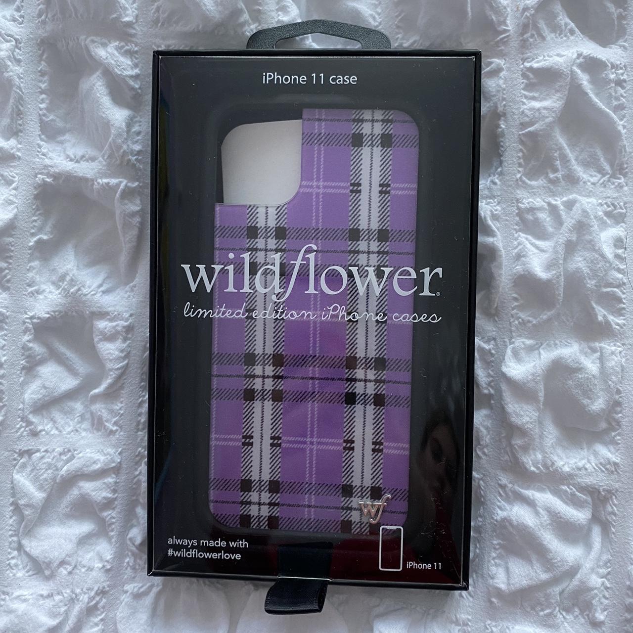 Wildflower iPhone 11 case lavender plaid Brand new,... - Depop