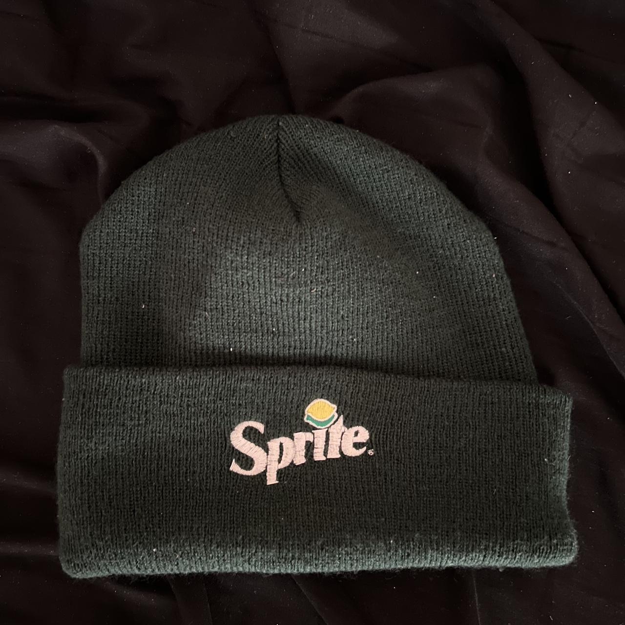 Dark green Sprite beanie OSFA #menshats #sprite... - Depop