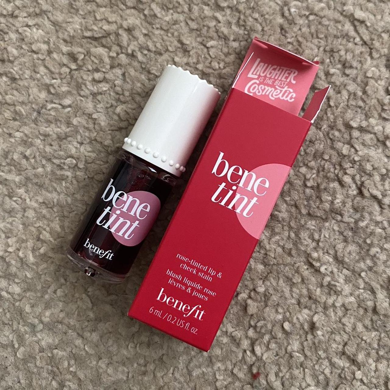 Benetint lip and cheek stain from Benefit Cosmetics... - Depop