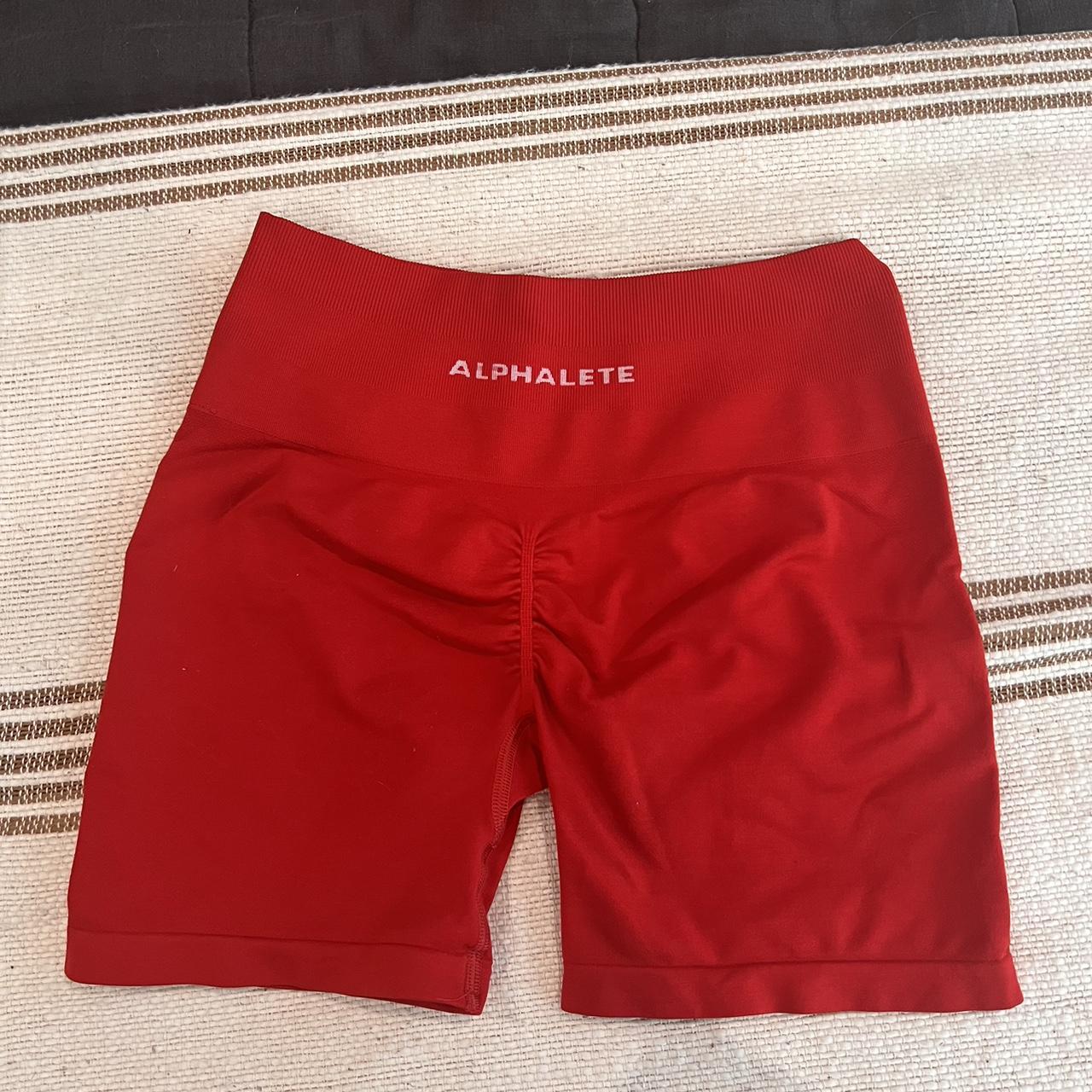 Alphalete shorts no fraying or piling at all!! - Depop