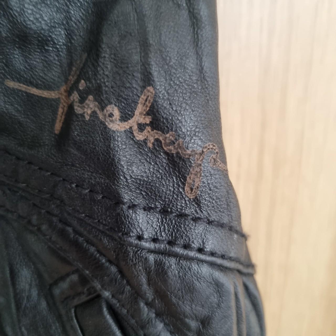 Firetrap black Studded soft leather dress. Zip... - Depop