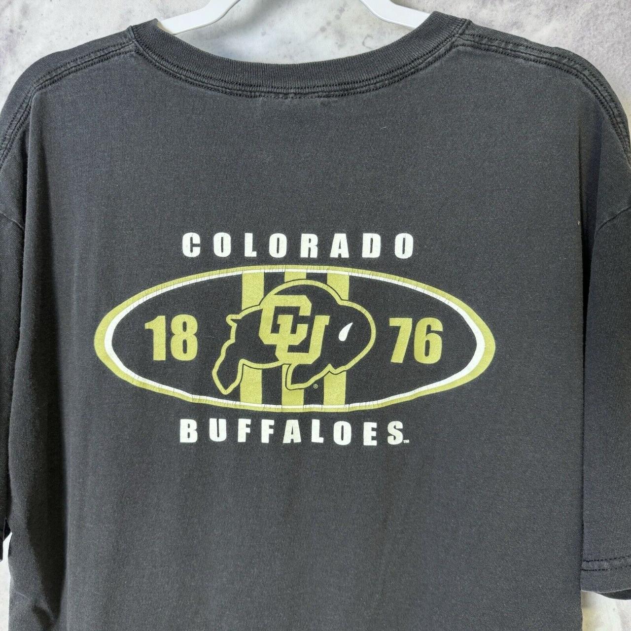 Vintage University of Colorado Buffaloes T Shirt... - Depop