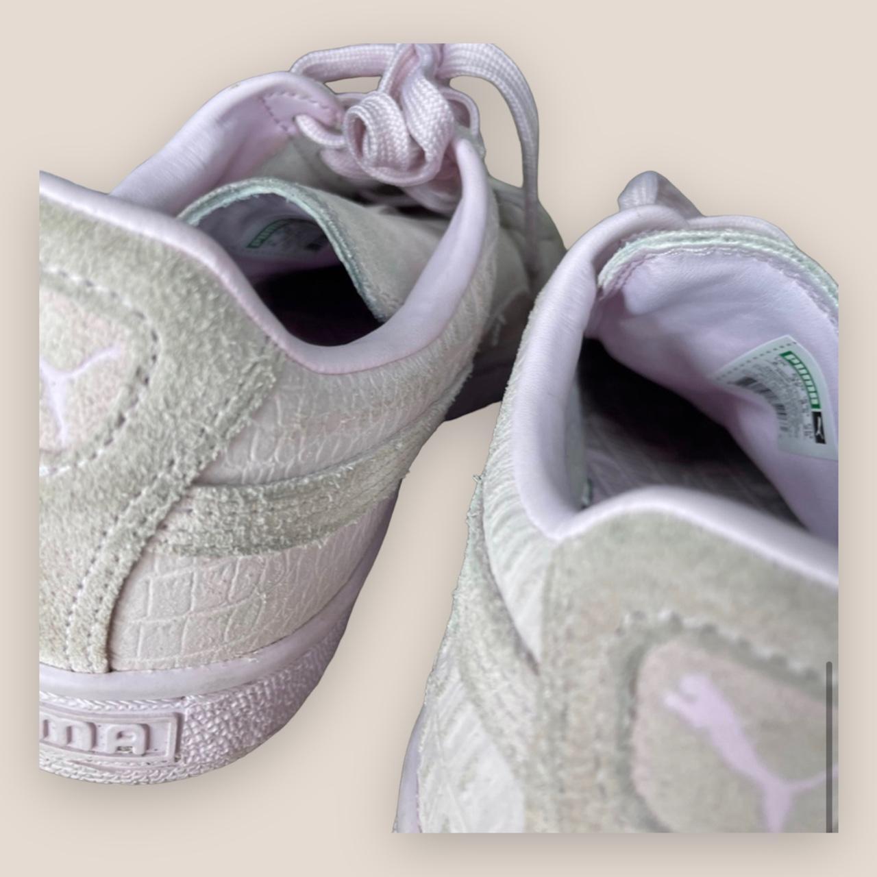 Puma Women's Pink Trainers | Depop