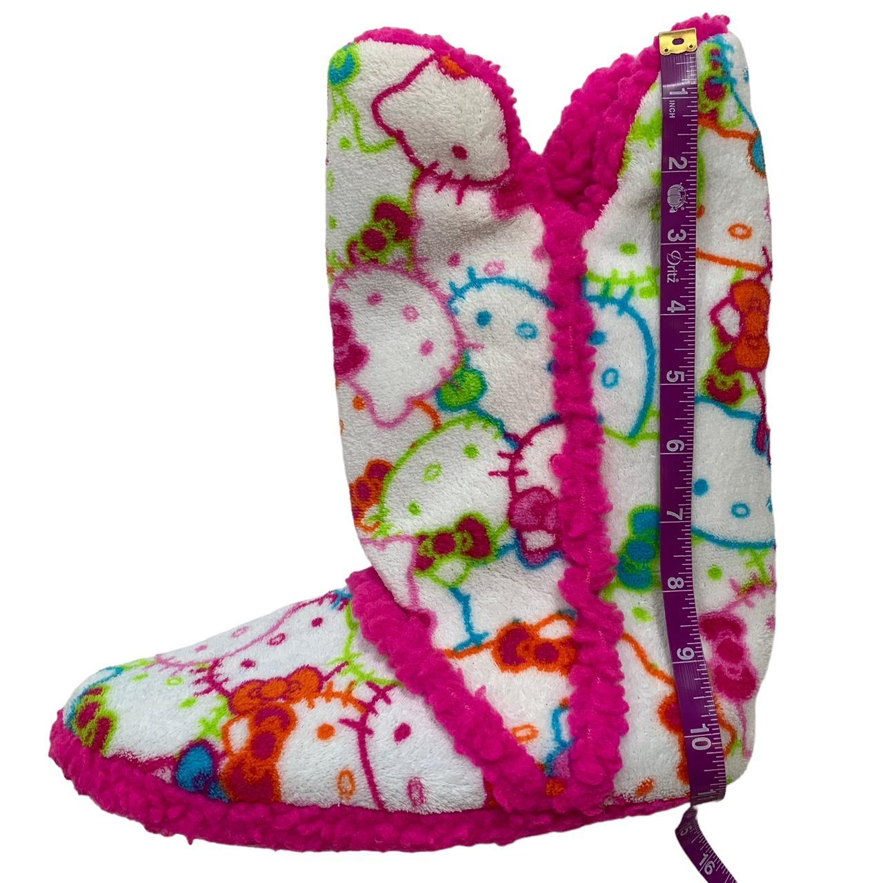 Hello Kitty tall colorful slippers -tagged a... - Depop
