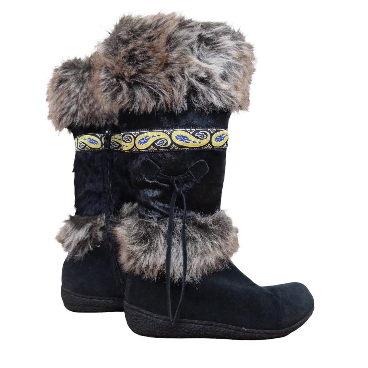 Vintage 90s Buffalo London Hippie Festival Style... - Depop