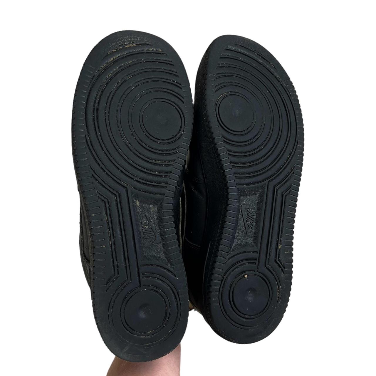 Nike All/Triple Black Air Force 1 AF1... - Depop