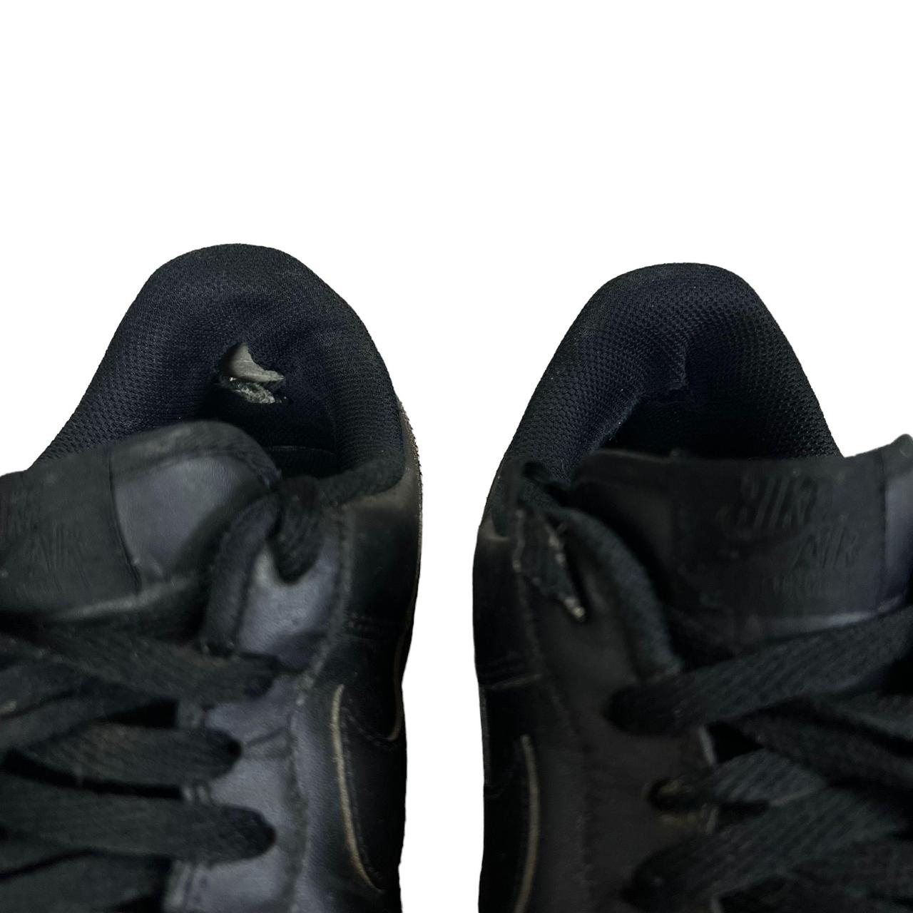 Nike All/Triple Black Air Force 1 AF1... - Depop