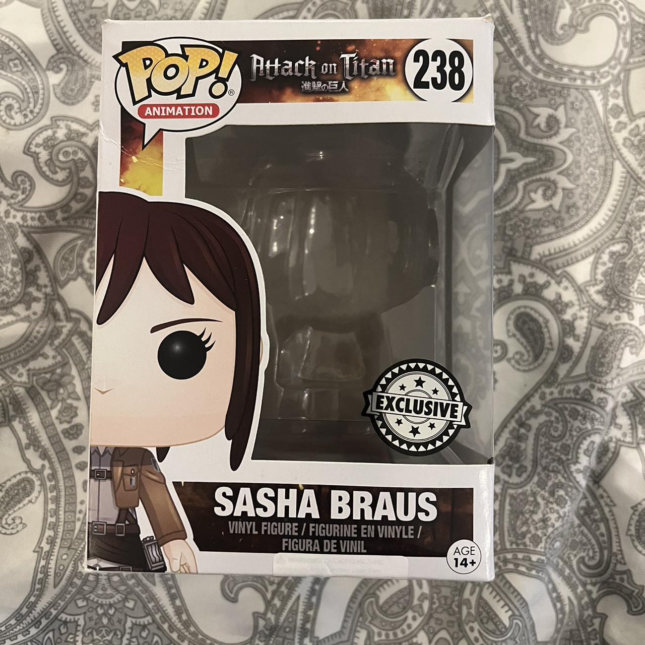 Attack On Titan Sasha Braus Funko Pop Vinyl Limited... - Depop